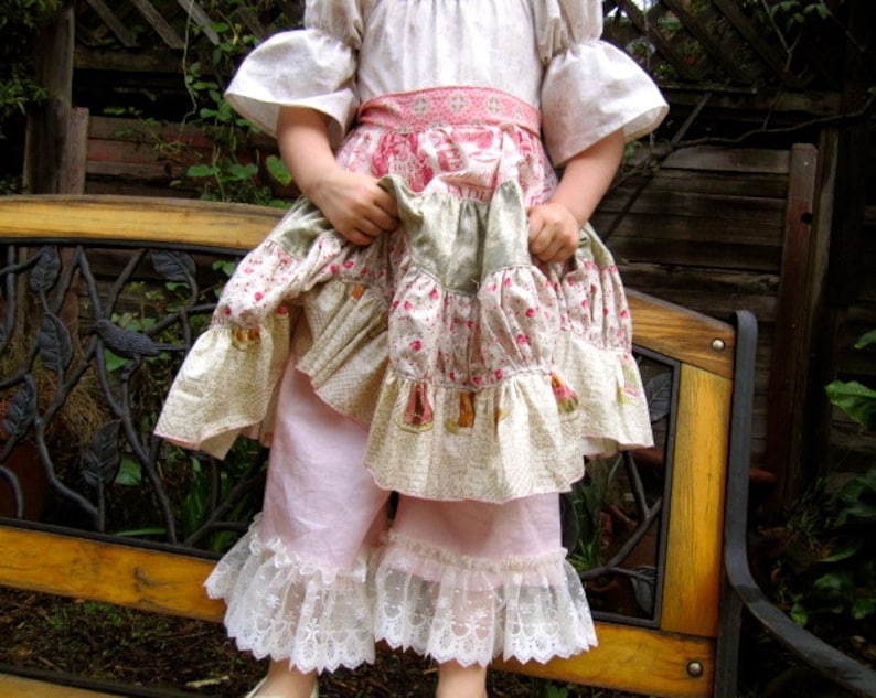 Instant Download PDF Sewing Pattern Stage Coach Lace or Tulle Ruffle ...