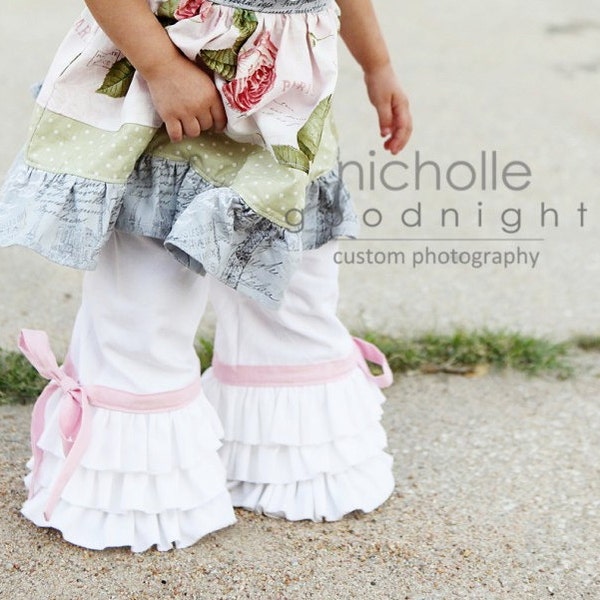 Womens Ruffle Pants - Etsy