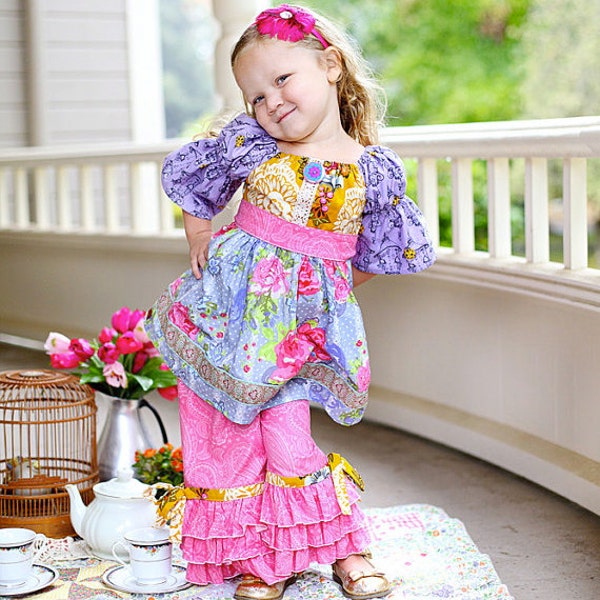 Girls Peasant Top Pattern - Etsy