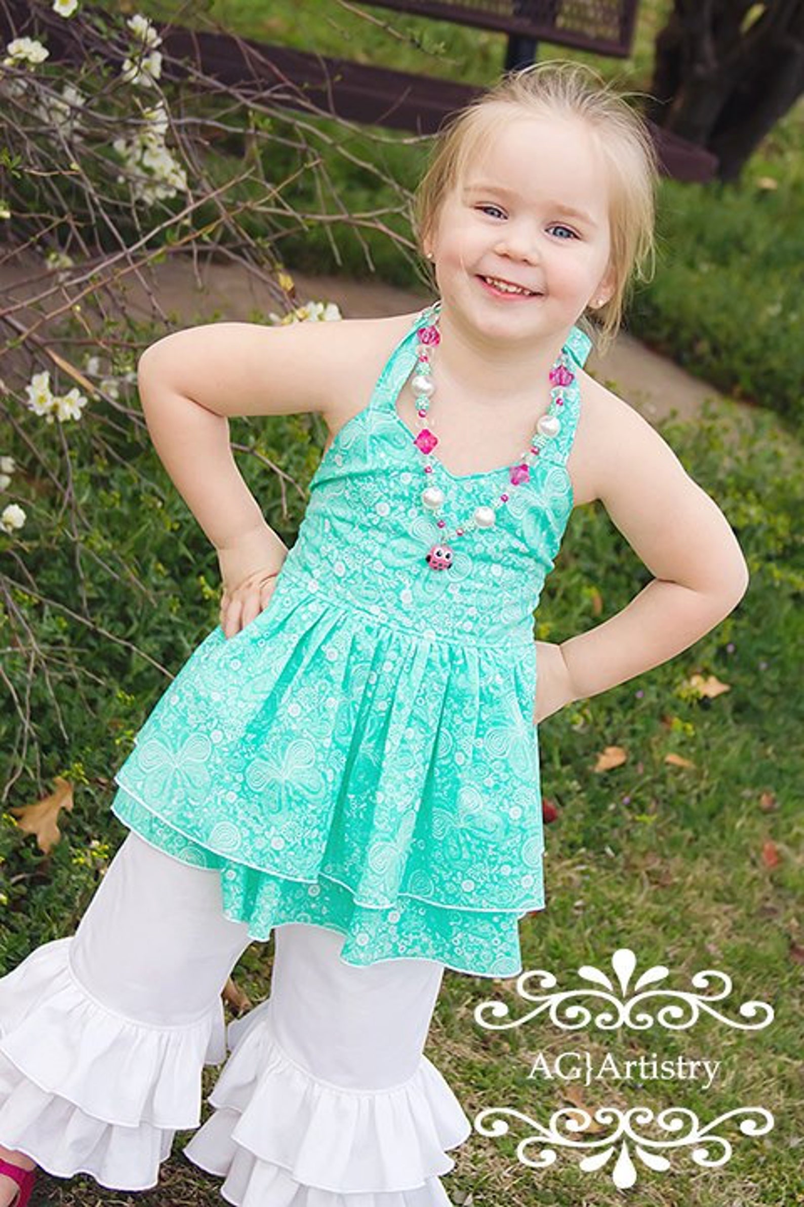 Instant Download PDF Sewing Pattern Tutorial Allison Dress & - Etsy