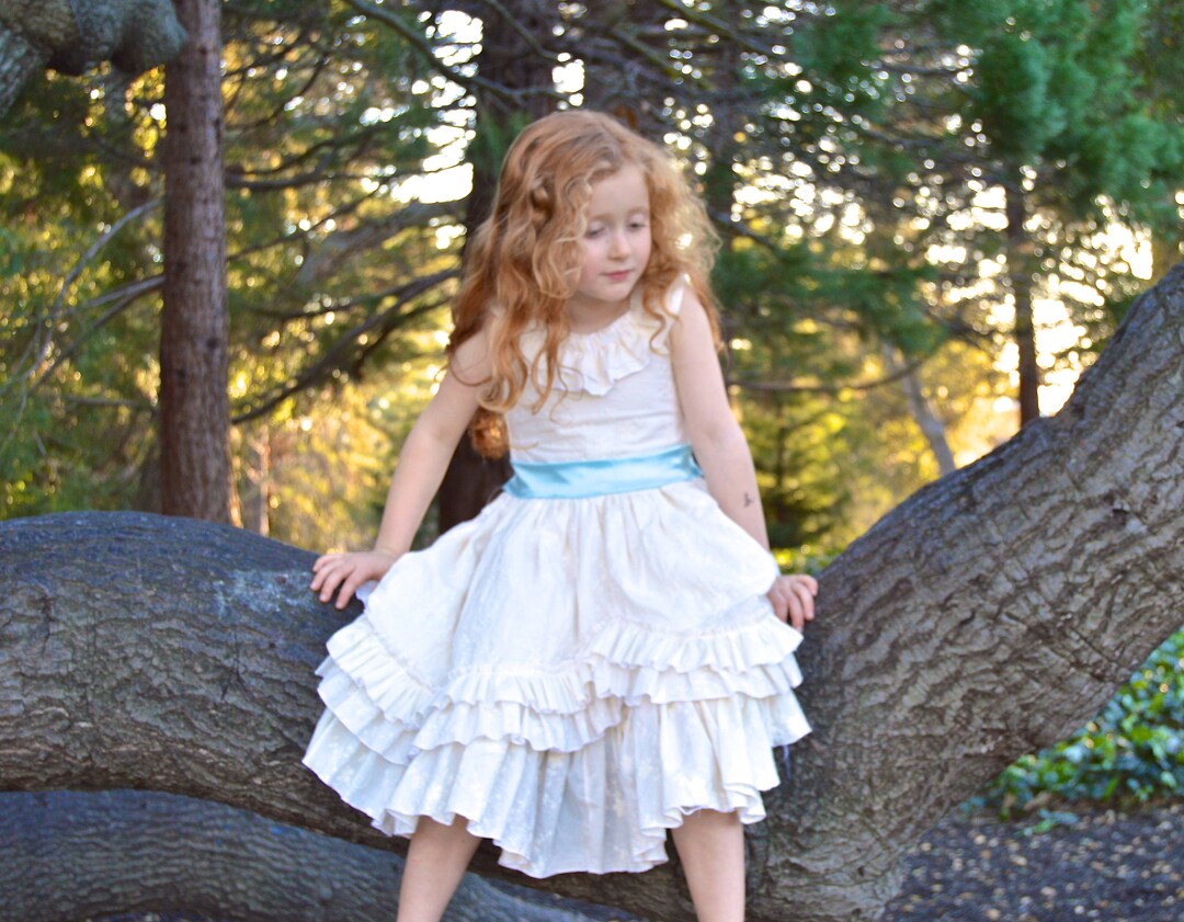 Instant Download PDF Sewing Pattern Lily Mae Swooping Ruffle - Etsy