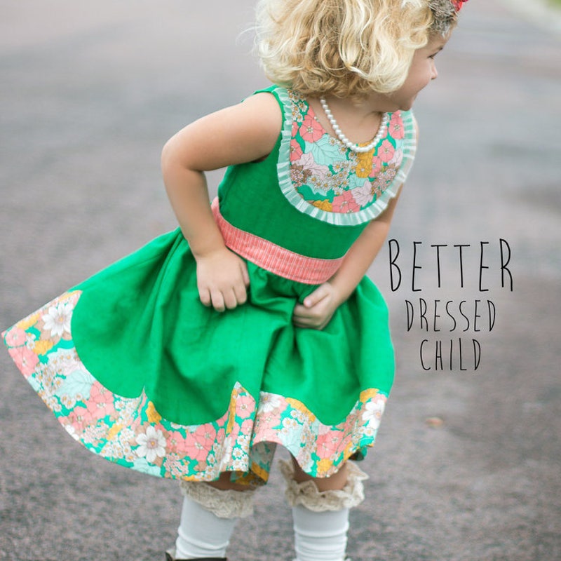 Panel Dress Pattern - Etsy