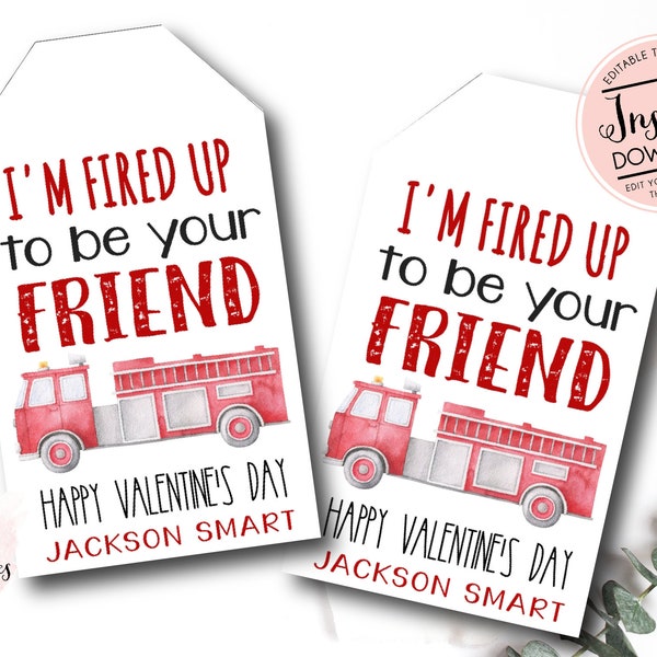 Fire Truck Favors - Etsy