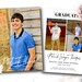 Graduation Announcement, Boy Graduation Invitation, Boy Graduation ...
