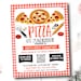 Pizza Kit Fundraiser Flyer, Editable Pizza Fundraiser Invitation, Pto ...