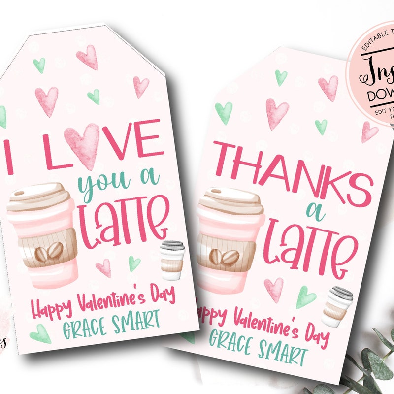 I Love You a Latte - Etsy
