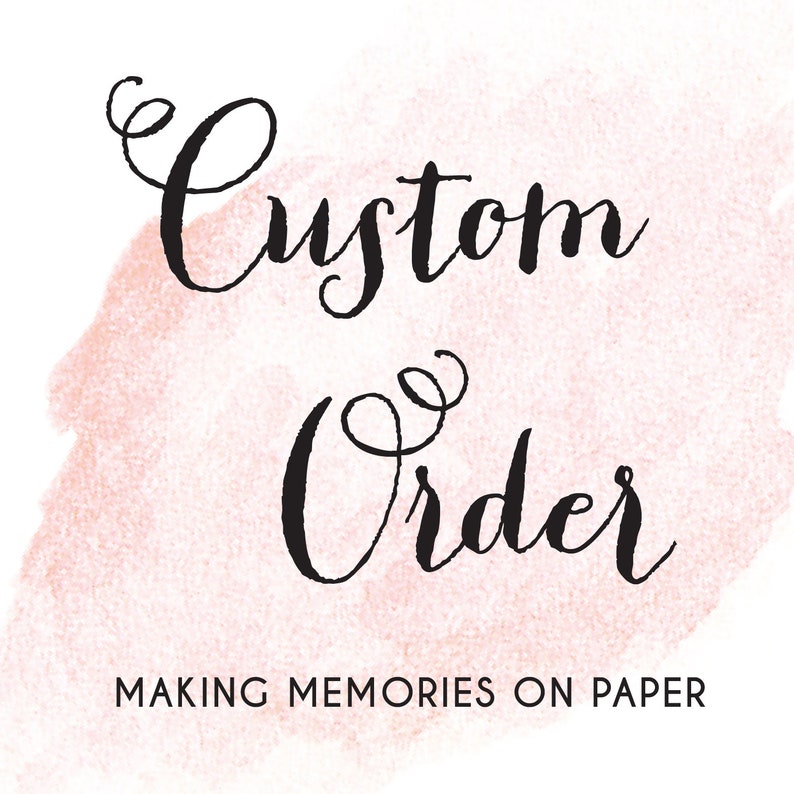 Custom Listing | Etsy