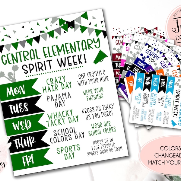 School Colors - Etsy