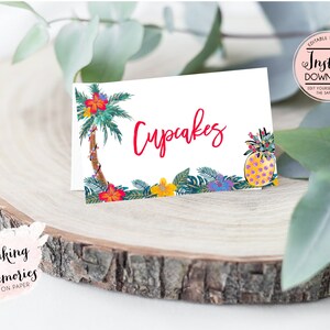Tropical Christmas Invitation, Hawaiian Santa Christmas Invite ...