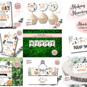 Halloween Water Bottle Labels, Printable Halloween Water Labels ...