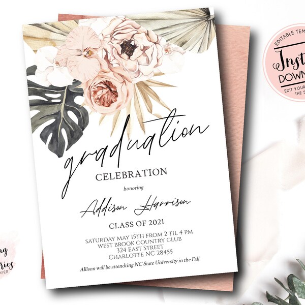 Boho Graduation - Etsy