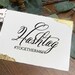 Deckled Edge Wedding Cards and Gifts Sign, Gold Leaf Cards and Gifts ...