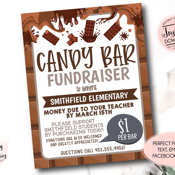 Candy Bar Invitation - Etsy
