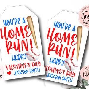 Baseball Valentine Cards, Sports Valentines Day Cards, You're a Home ...