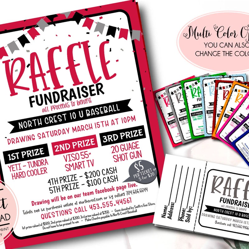 100 Square Raffle Board - Etsy Australia