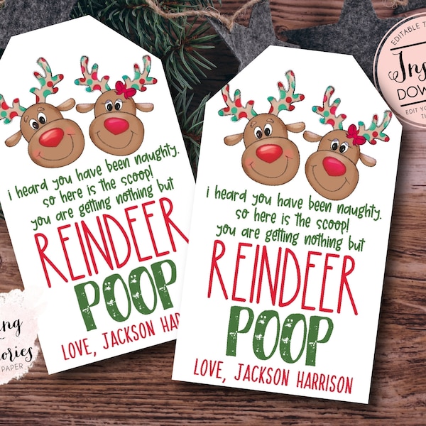 Reindeer Poop - Etsy