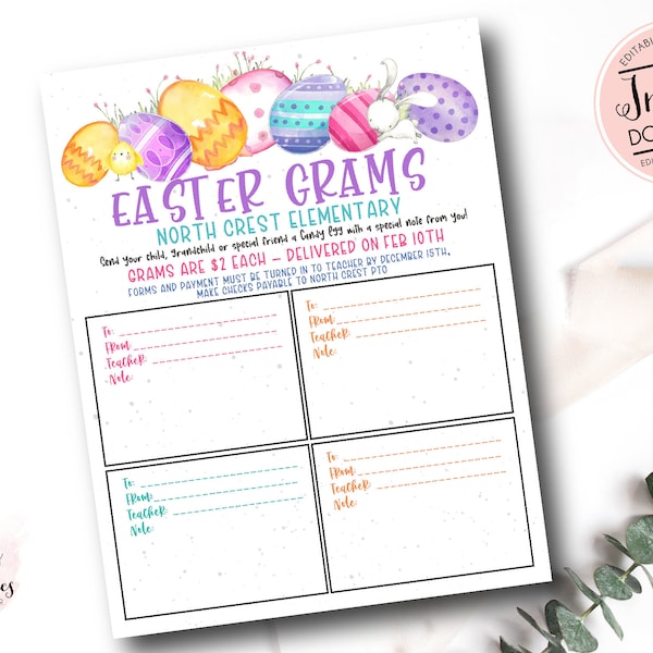 Easter Grams - Etsy