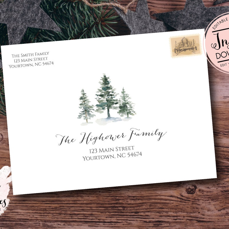 Envelope Template - Etsy