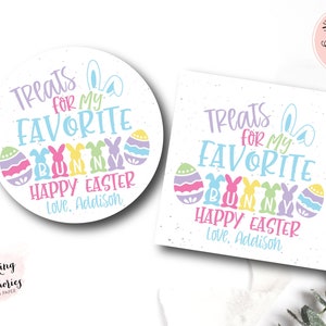Editable Easter Favor Tag, Something Sweet for My Favorite Friendtag ...