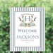 Editable Duck Welcome Sign, Monogram Crest Duck, Mallard Party Welcome ...
