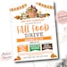 Fall Food Drive Flyer, Food Drive Template, Editable Food Drive, Fall ...