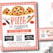 Pizza Kit Fundraiser Flyer, Editable Pizza Fundraiser Invitation, Pto ...