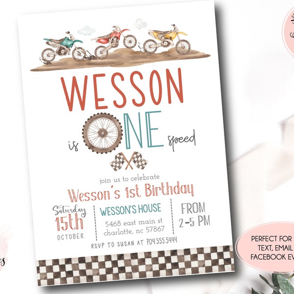 Motorcycle Birthday - Etsy