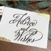 Deckled Edge Wedding Cards and Gifts Sign, Gold Leaf Cards and Gifts ...