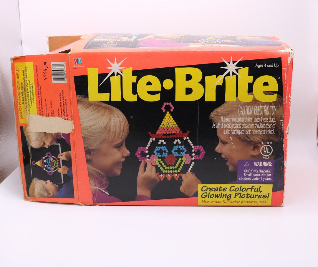 Vintage 90s Lite Brite Toy - Etsy