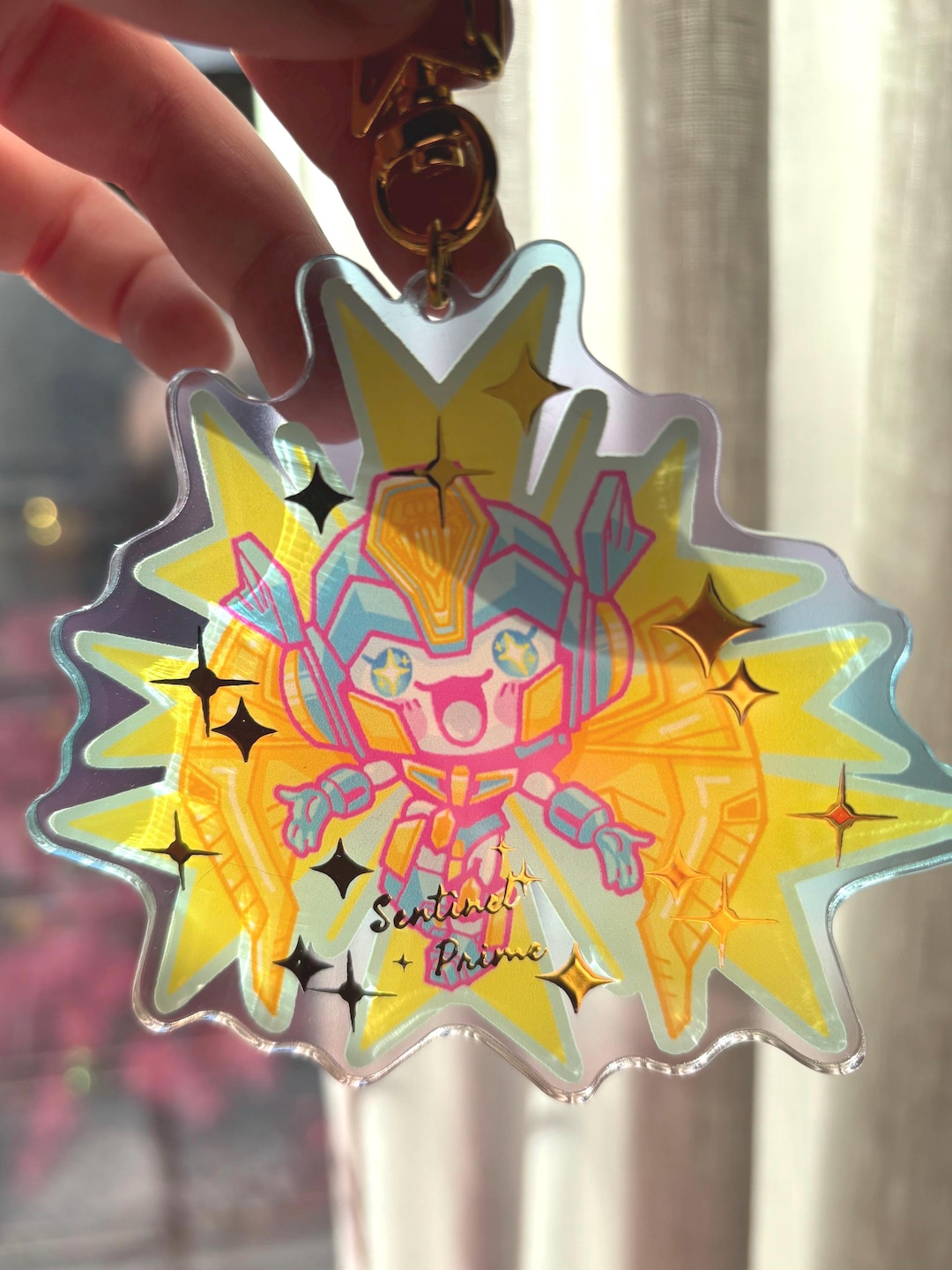 PRE-ORDER Large Hot Stamp Sentinel Prime Keychain - Etsy