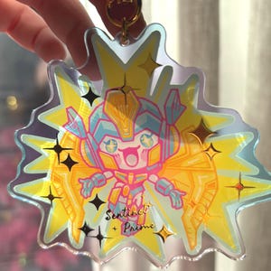 PRE-ORDER Large Hot Stamp Sentinel Prime Keychain - Etsy