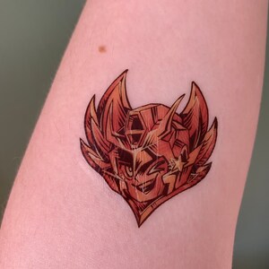 Rodimus Star Temporary Tattoo - Etsy