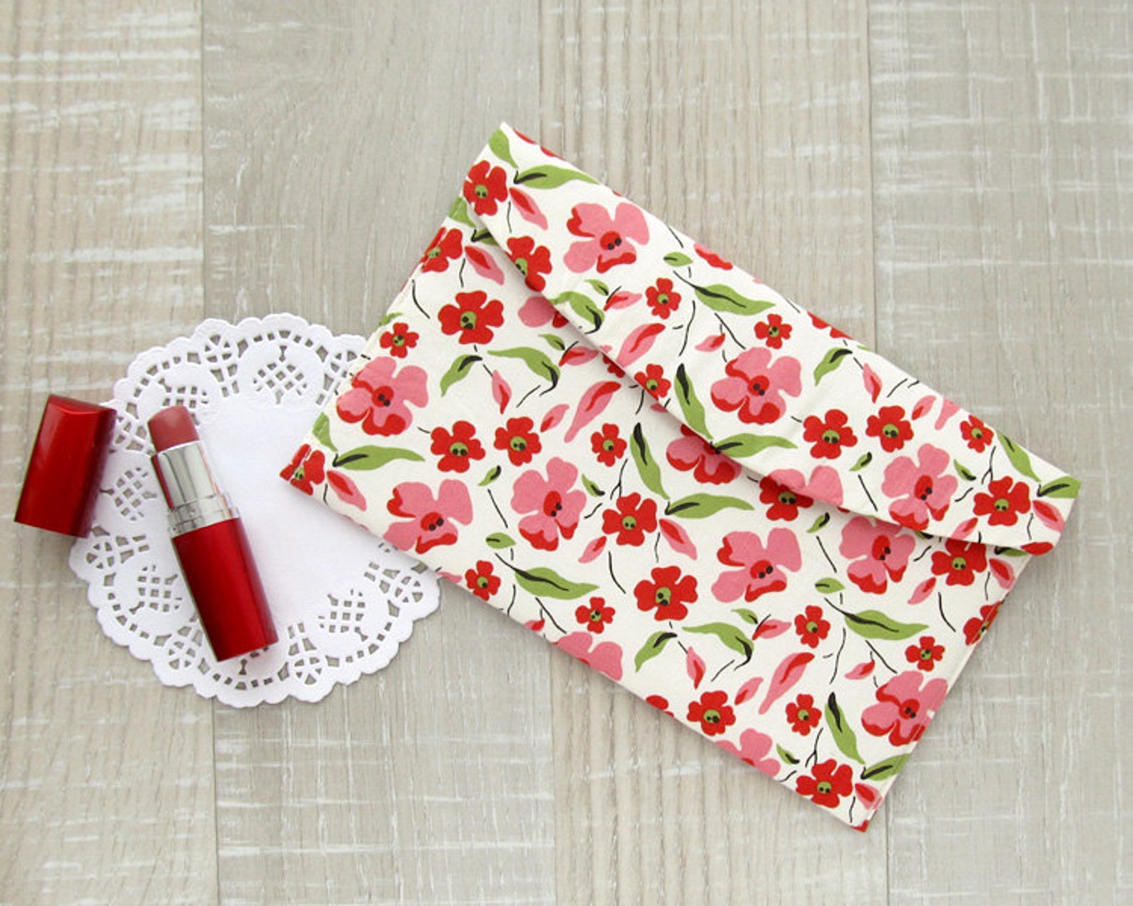 Red Bridesmaid Clutch Floral Wedding Purse Bridal Clutch - Etsy