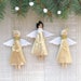 PDF Christmas Angel, Tutorial Christmas Ornaments, DIY Christmas ...