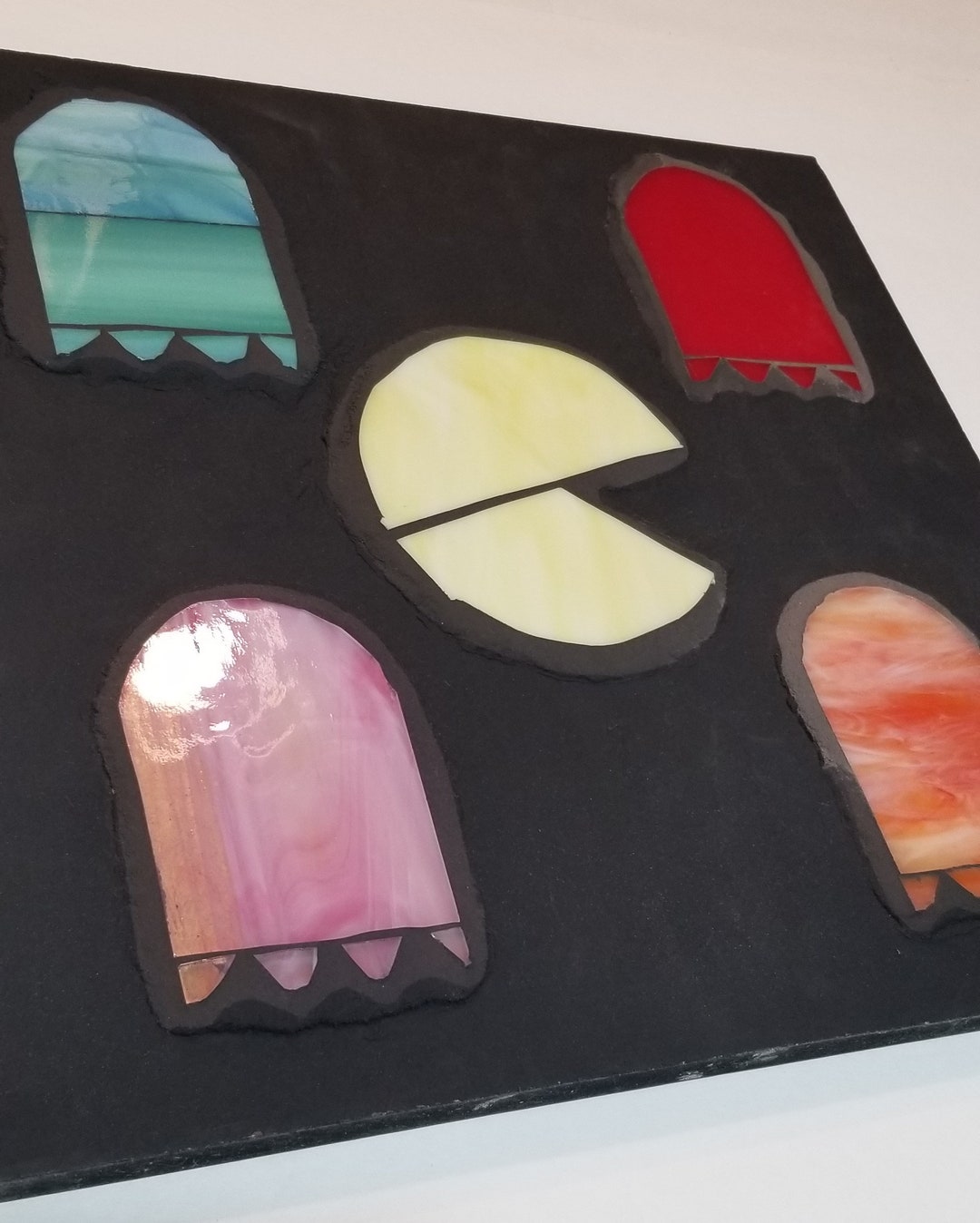Pac Man Glass Mosaic - Etsy
