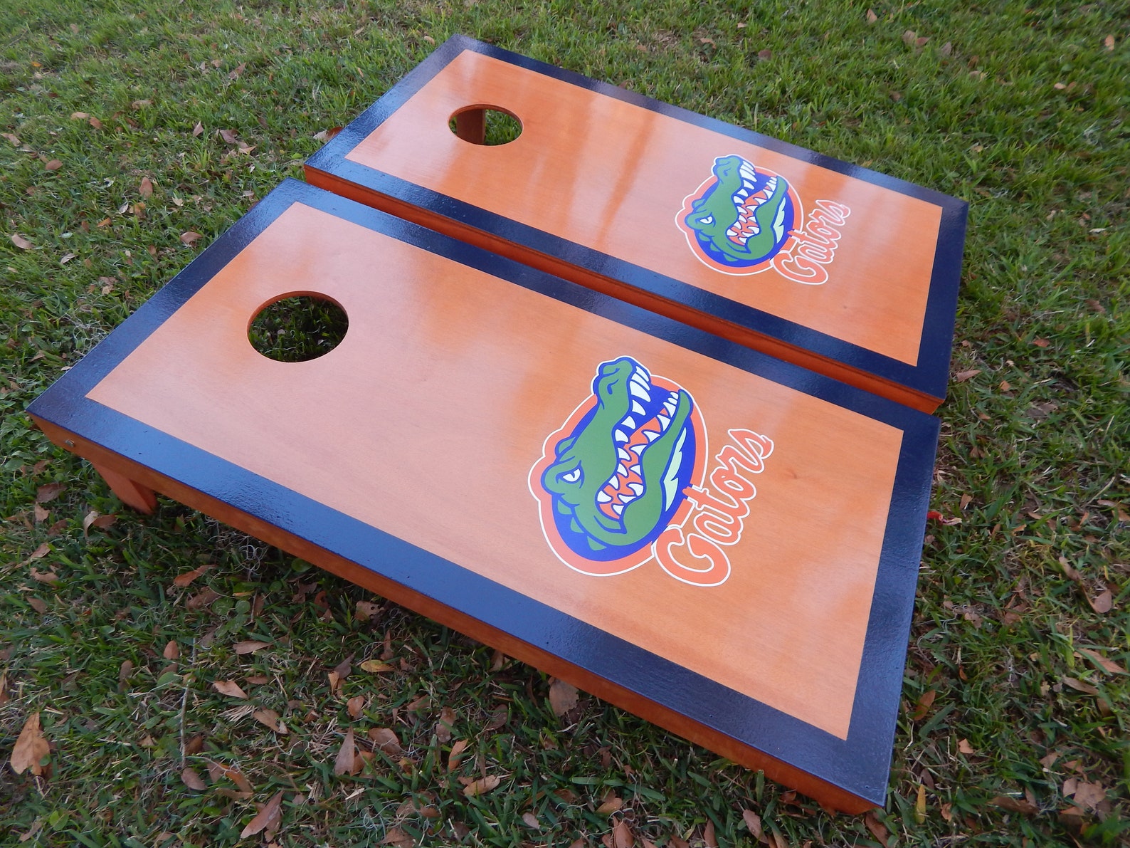 Regulation Blue Border Florida Gators Conhole Boards W/ Bags - Etsy