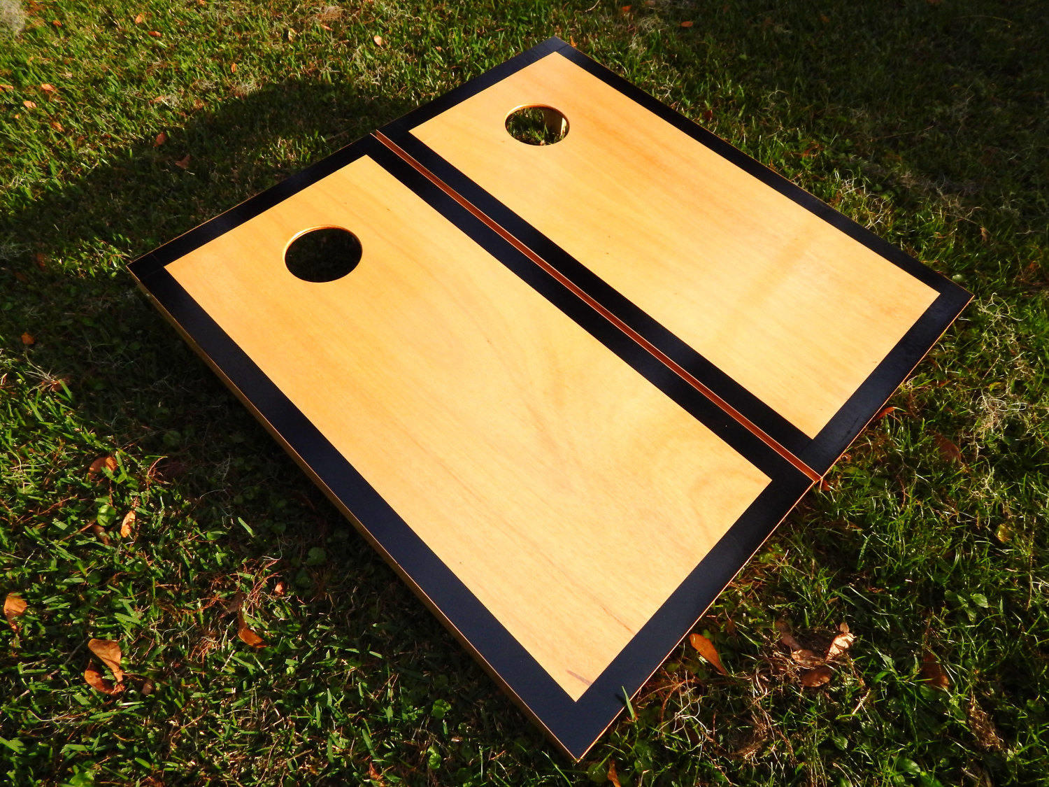Regulation Black Border Hardcourt Cornhole Boards With Bags - Etsy UK