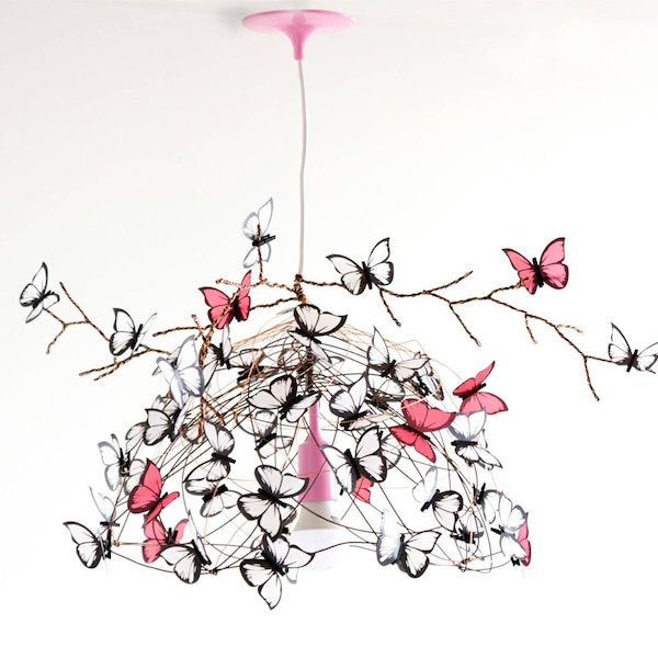 Butterfly Chandelier - Etsy