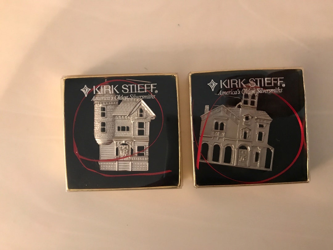 Kirk Stieff Pewter Christmas Ornaments - Etsy