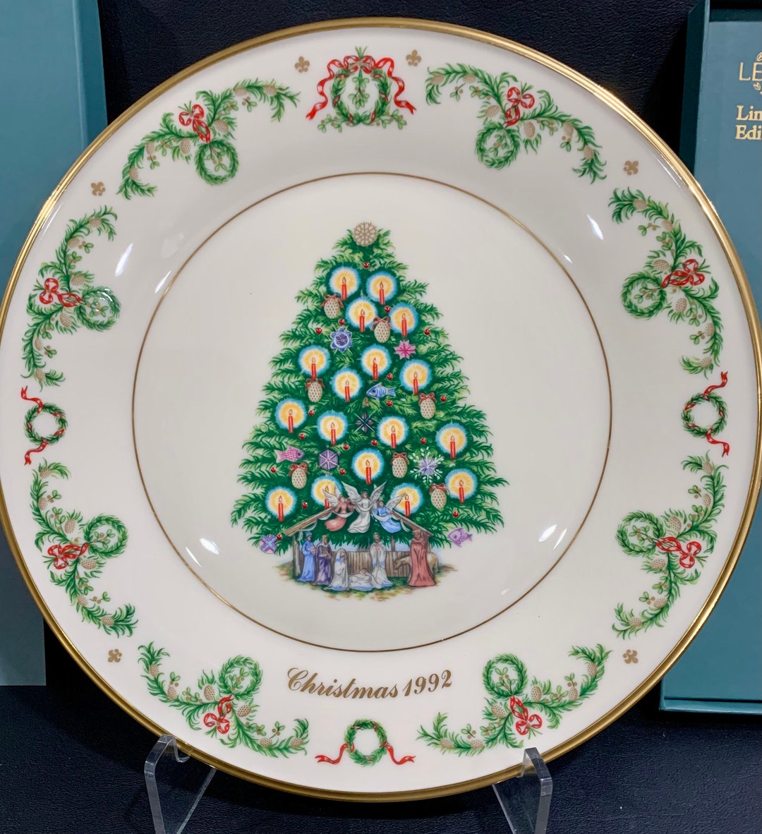 Lenox 1992 Annual Limited Edition Christmas Trees Around the World ...