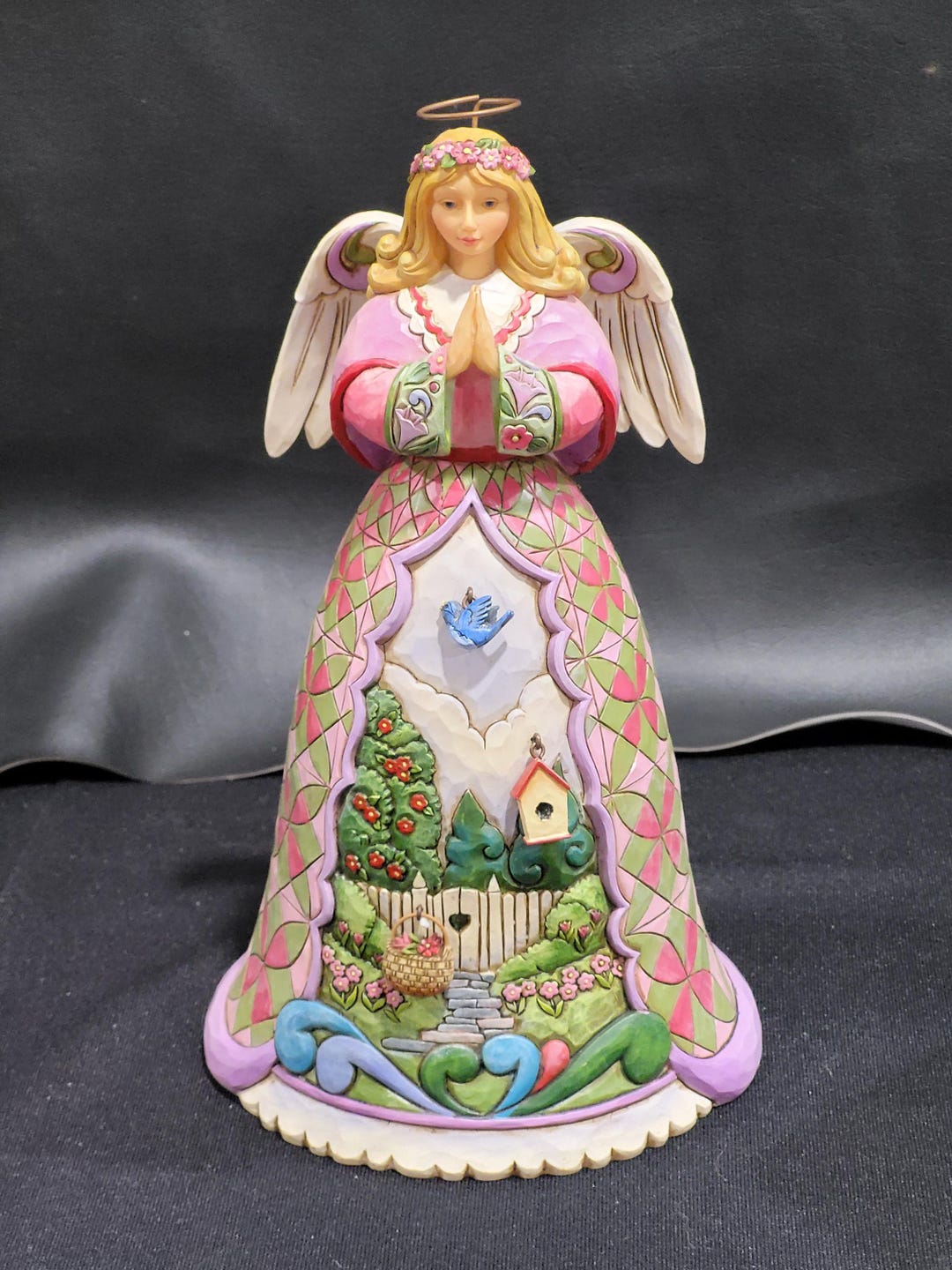Jim Shore spring Renews the Spirit Angel Figurine - Etsy