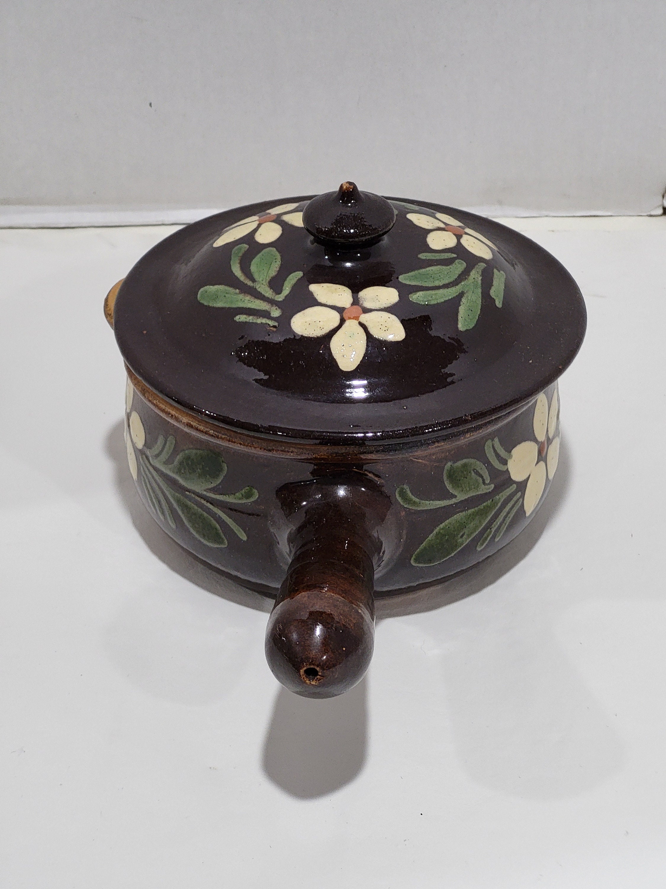 Vintage Alsace Earthenware 1 Liter Pot With Lid - Etsy