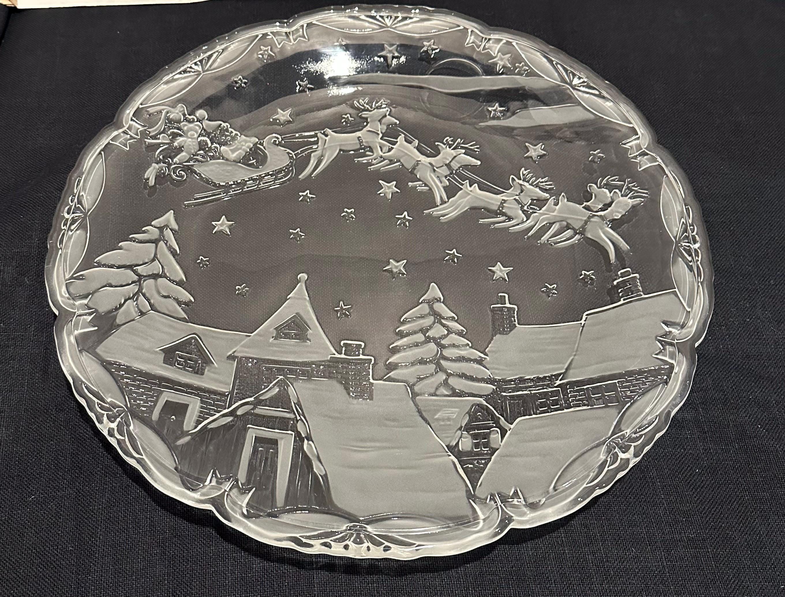 Mikasa CHRISTMAS VILLAGE Round Platter - Etsy