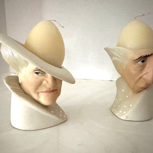 Vintage Debbie Fecher - Gramstad Pottery Egg Cups Pair - Etsy