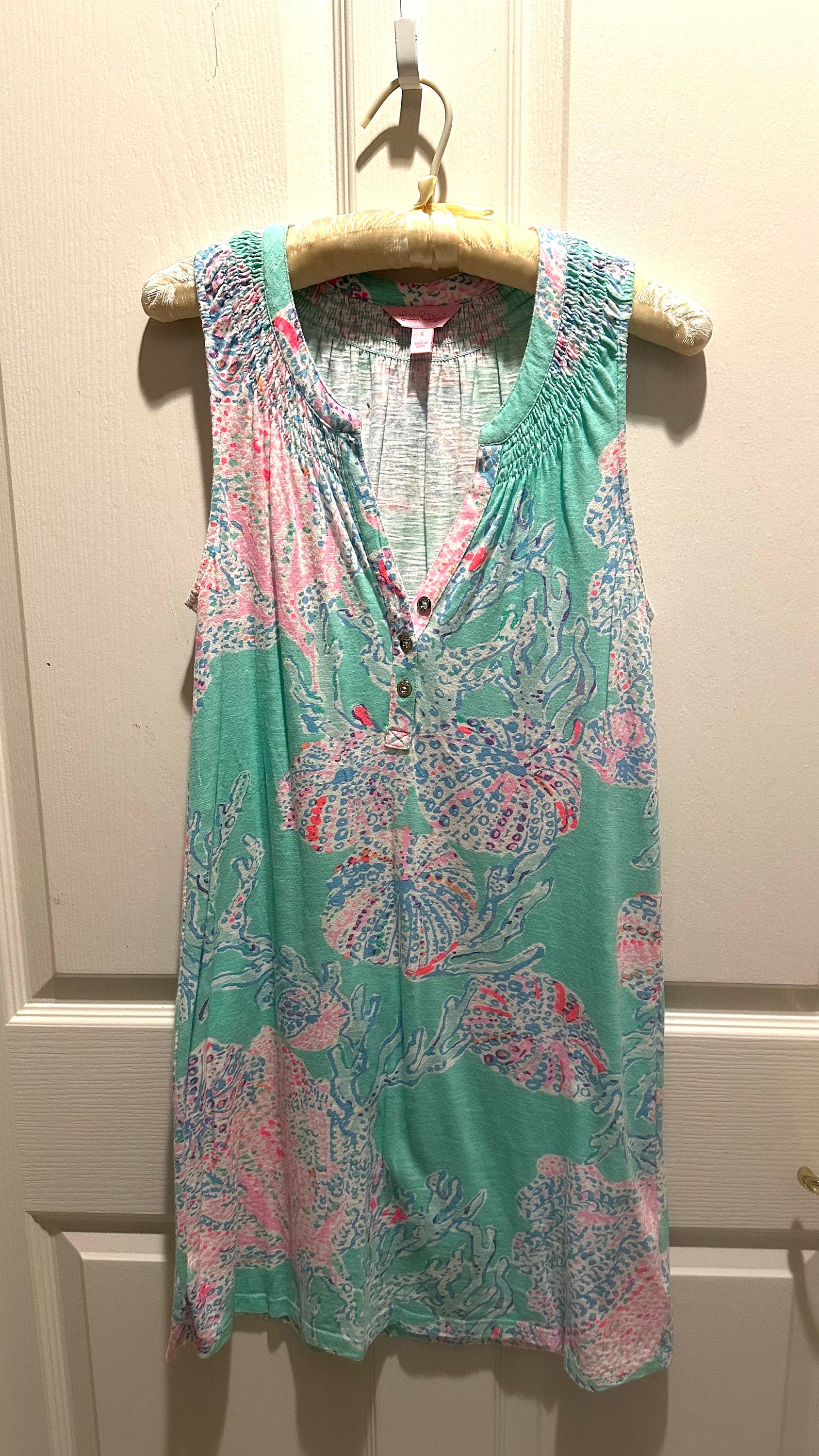 Lilly Pulitzer Womens Cotton Nightgown Small - Etsy