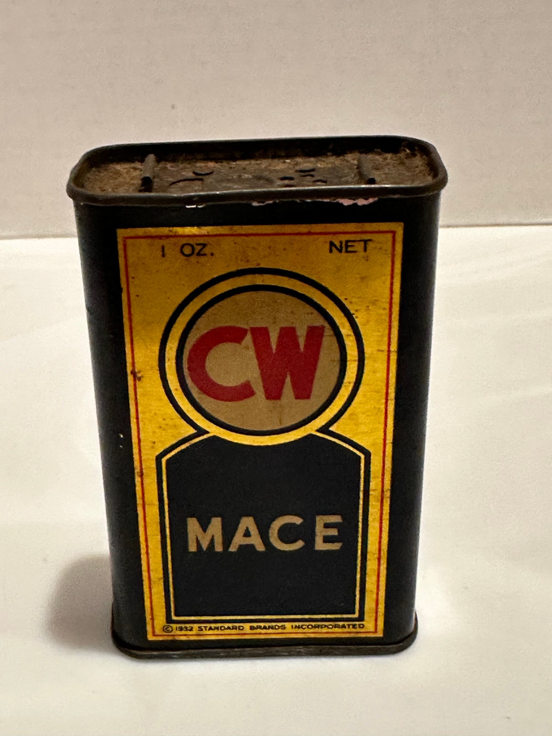 Vintage Wildar Mace Spice Can - Etsy