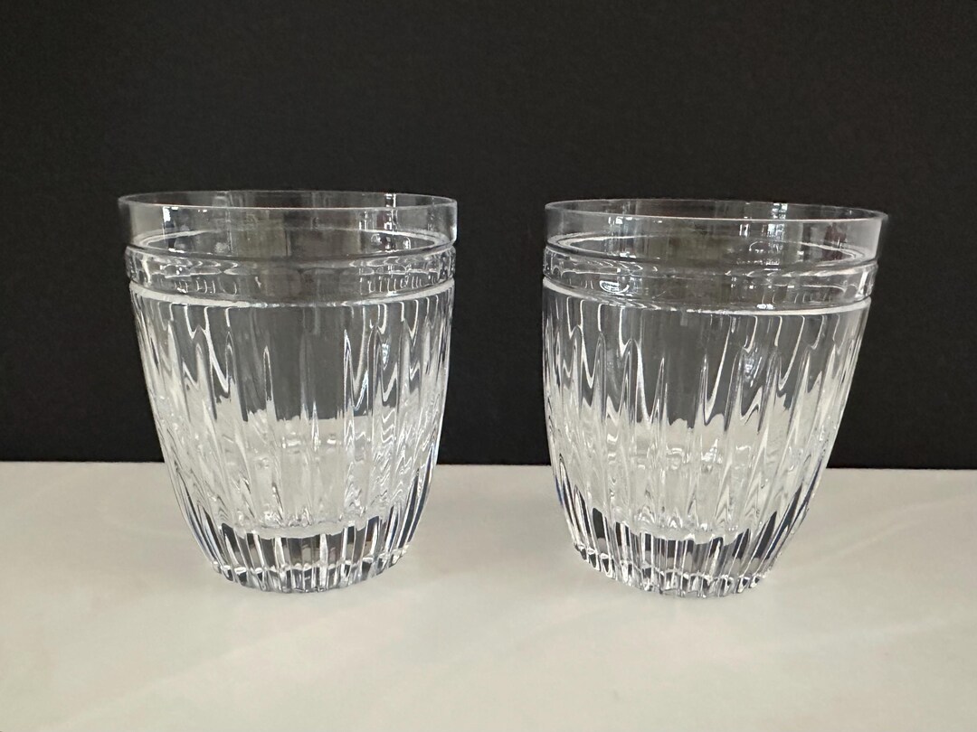 Waterford Crystal HANOVER Marquis Double Old Fashion Glasses Pair - Etsy