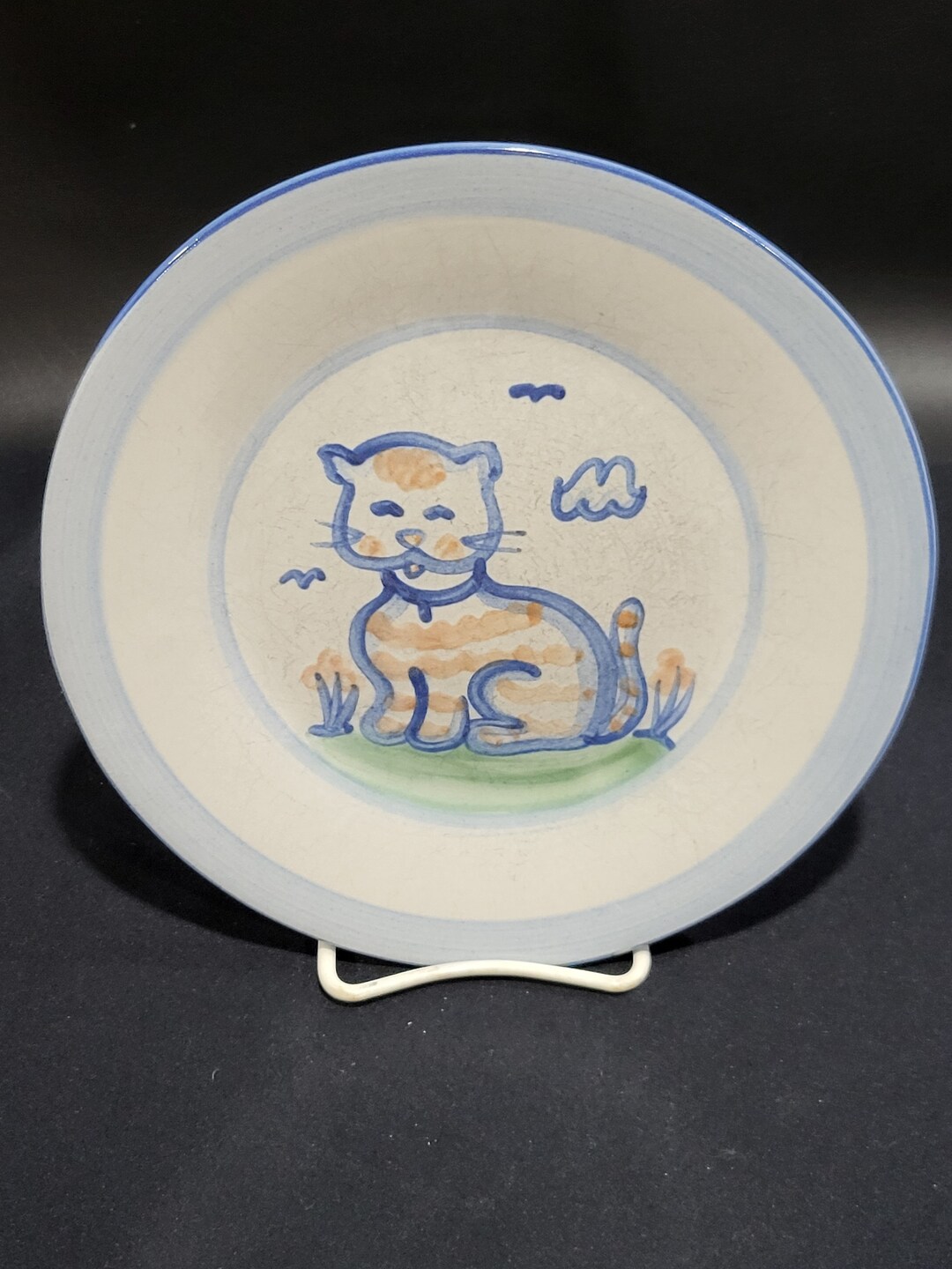 M A Hadley Cat 9" Salad Plate - Etsy