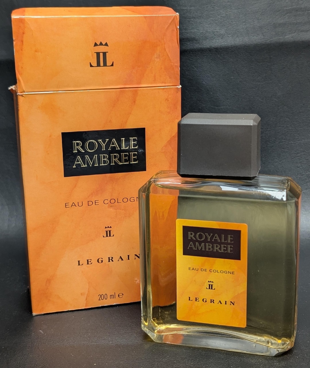 Royale Ambree Cologne- Eau De Cologne- Legrain NIB - Etsy