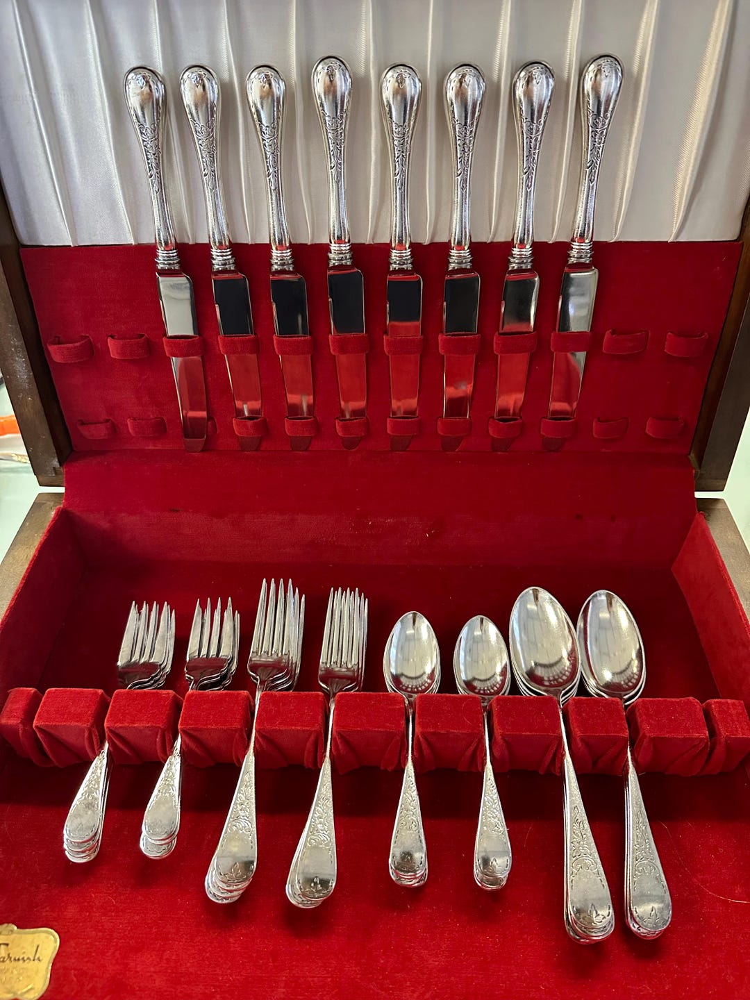 Birks QUEEN MARY Regency Plate 40 Pc Set - Etsy